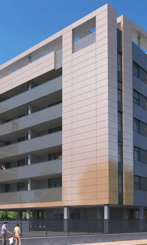 Edificio AERIS - Construcciones Almozara 2000 | Obra nueva Zaragoza